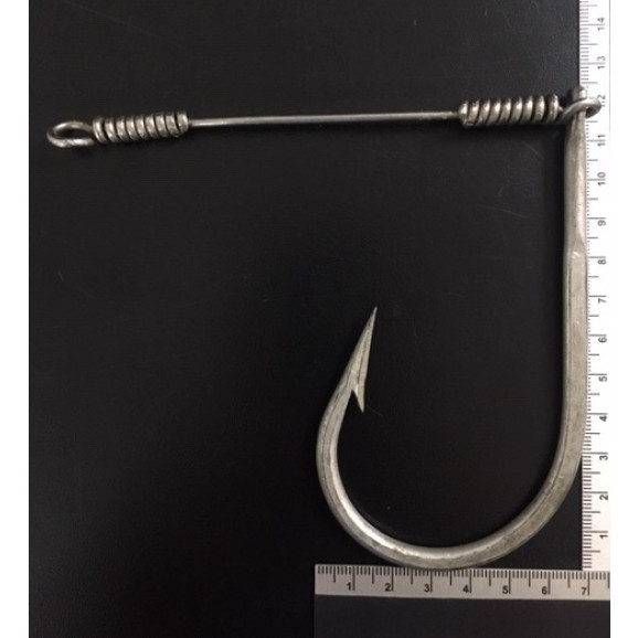 ANZOL MUSTAD 7690 FUNDO DE AGULHA-14/0 ENCASTOADO (PECA)