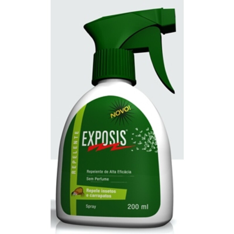 REPELENTE EXPOSIS PARA ROUPAS SPRAY - 3 DIAS (200ML)