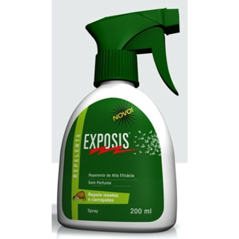 REPELENTE EXPOSIS PARA ROUPAS SPRAY - 3 DIAS (200ML)